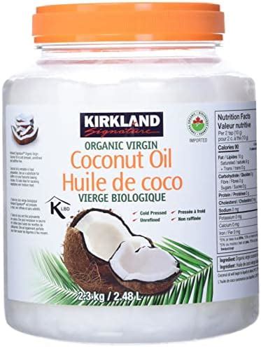Amazon Kirkland Signature Aceite de Coco Virgen Orgánico prensado