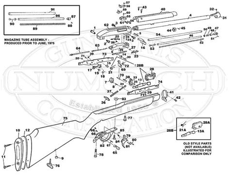 Marlin Glenfield Model Lr Marlin Parts And Accessories Diagram