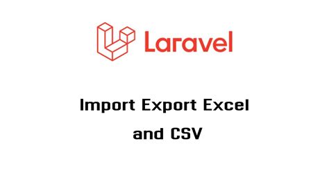 import export excel and csv file in laravel 8 youtube