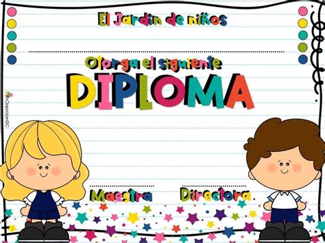 Pin De Perla En Diplomas Reconocimientos Diplomas Para Primaria