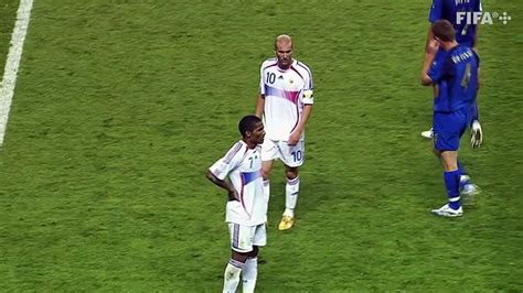 Les Derni Res Minutes De Zidane Sur Une Pelouse Et Son Coup De Boule