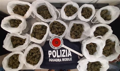 La Polizia Sequestra 1 75 Kg Di Marjuana Nel Centro Storico Di Crotone