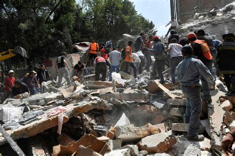 Fotos Sismo Los efectos del terremoto de México en imágenes