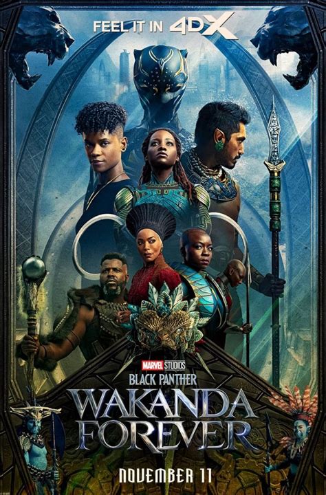 D Couvrez Les Affiches De Black Panther Wakanda Forever Disneyphile