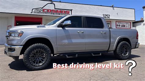 Ram With Level Kit Wheels And Tires Best Leveling Kit For