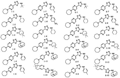 Aryl Thiodiazole Oxadiazole Amine Compound And