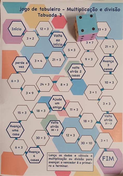 Jogo De Tabuleiro De Matemática