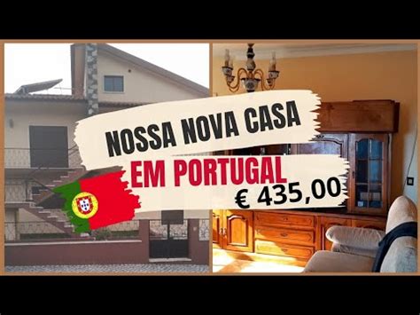 Tour Pela Nossa Casa Nova Em Portugal Youtube