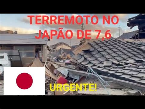 Terremotos De Pontos Na Escala Richter Atingem O Jap O Youtube