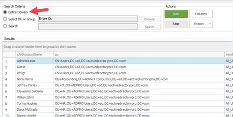 Export AD Users To CSV With PowerShell Active Directory Pro