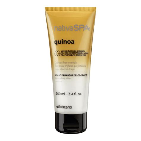 Loção Hidratante Corporal Firmadora Nativa SPA Quinoa 100ml O Boticário