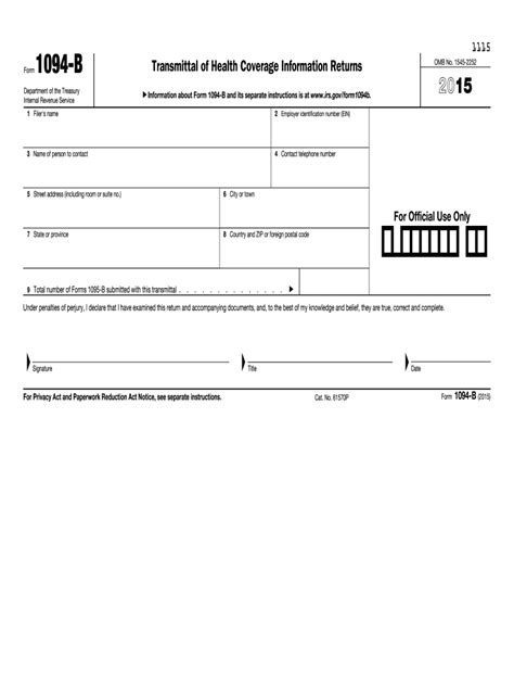 Form Irs B Fill Online Printable Fillable Blank Pdffiller