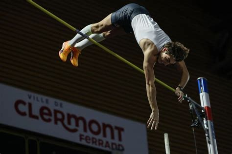 Athlétisme À Clermont Ferrand Armand Duplantis visera le record du
