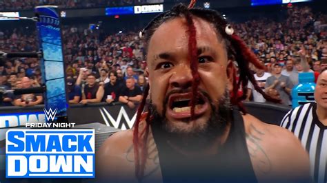 Jacob Fatu Debuts On SmackDown Destroys Cody Rhodes For Solo Sikoa