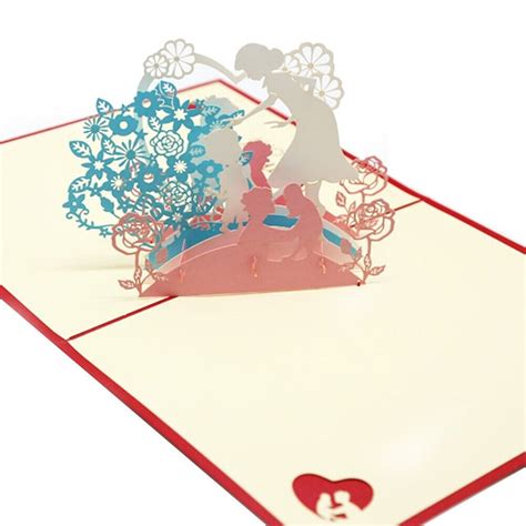 Message réconfortant belle carte de vœux 3D pour maman exprimez votre