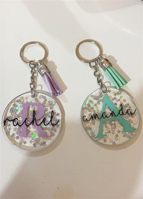 Personalizado personalizado acrílico puré de llavero de Etsy