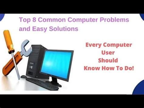 Top Common Computer Problems And Easy Solutions Every Computer User