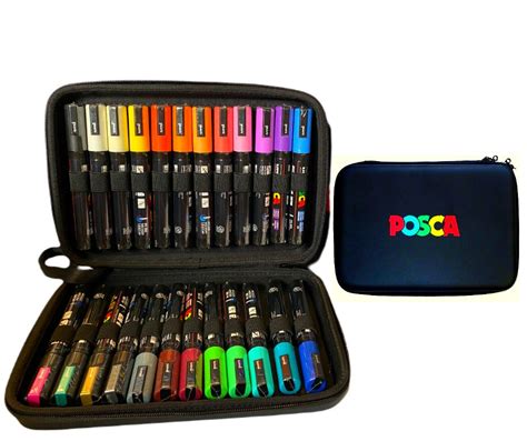 Zestaw Markerów Posca Pc 5M 24Szt Uni Etui Posca POSCA Sklep