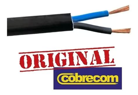 Metros Cabo Pp X Fio Flex Vel Vias Mm Cobrecom Entrega