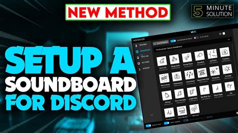 How To Setup A Soundboard For Discord Voice Mod 2024 YouTube