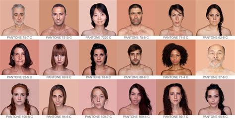 Pantone Skin Color Spectrum Skin Color Pantone Skin Tones