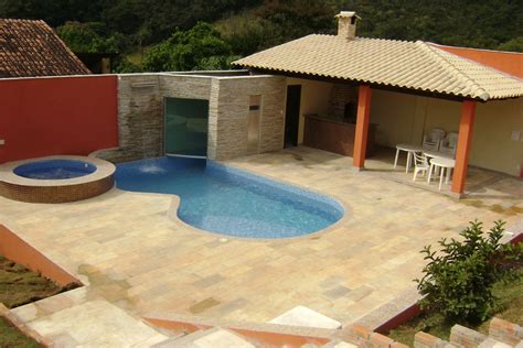 Projetos de área de lazer churrasqueira e piscina Decorando Casas