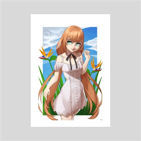 Strelitzia Kingdom Hearts An Art Print By Xith INPRNT