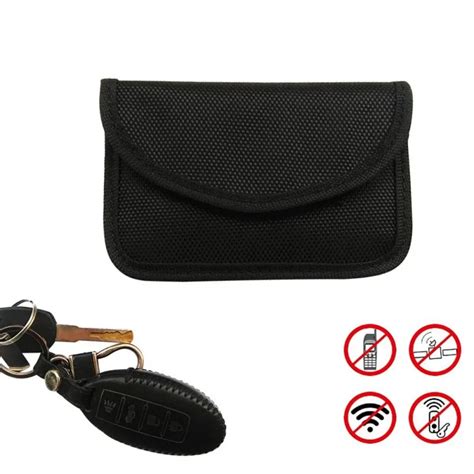Bolsa de protección electromagnética para llave de coche cubierta de