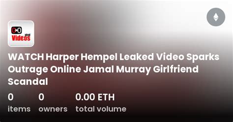 WATCH Harper Hempel Leaked Video Sparks Outrage Online Jamal Murray