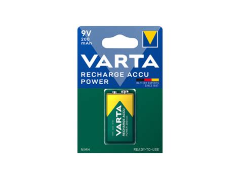 Varta Ladattava 9V Paristo 200mAh Automasa Fi