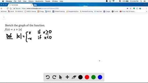 solved sketch the graph of the function f x x x numerade