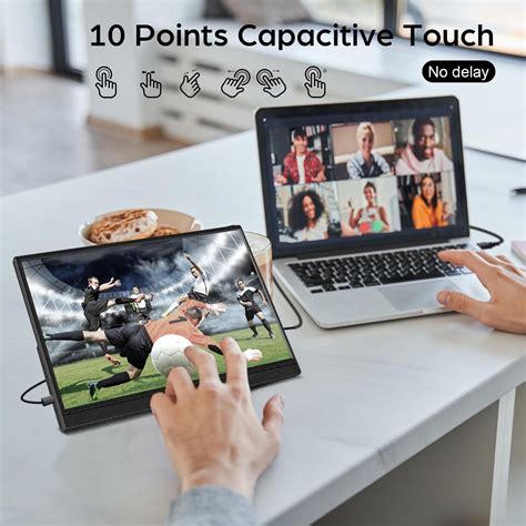 Lrtzcbi Portable Monitor Touchscreen Inch Ips Full Hd P Hdr