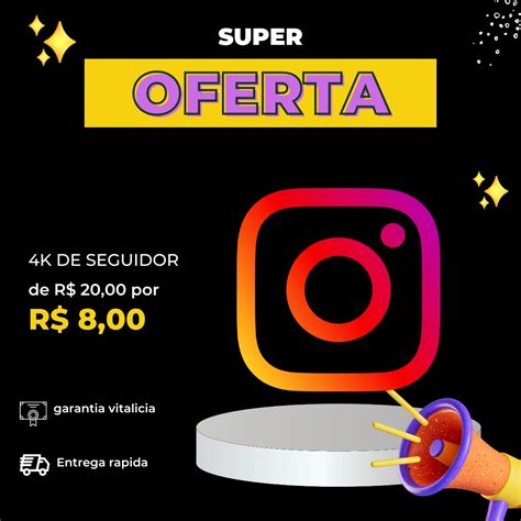 Promoçao Seguidores Para Instagram Redes Sociais DFG