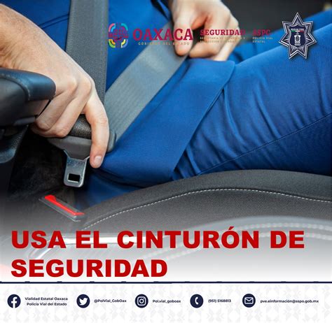 Policía Vial Estatal on Twitter Conductor Use el cinturón de