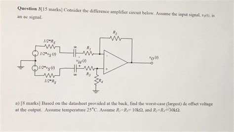 solved question 3[15 marks] consider the difference