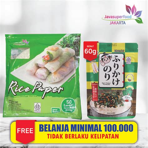 Jual Halal Rice Paper Banh Trang High Quality Rice Paper 22cm