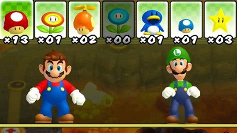 Cannon New Super Mario Bros Wii Player Co Op Walkthrough World
