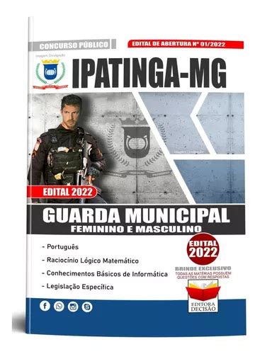 Concurso Ipatinga Mg Guarda Municipal Feminino E Masculino Atualizada
