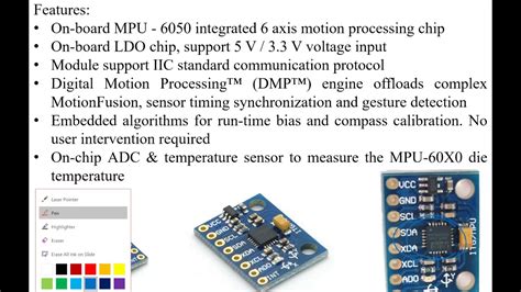Mpu6050 Pinout Configuration Features Arduino 48 Off