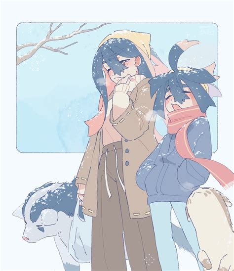 Kieran Carmine Mightyena And Linoone Pokemon And 1 More Drawn By