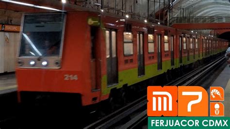 Metro CDMX Línea 7 De Camarones a Aquiles Serdán NM 79 YouTube