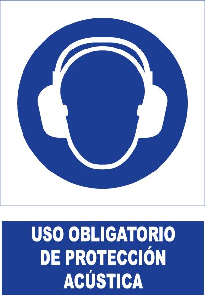 Cartel De Obligaci N Uso Obligatorio De Protector Auditivo Cofan The