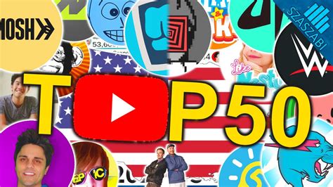 Top Most Subscribed Youtubers From The Usa Of All Time