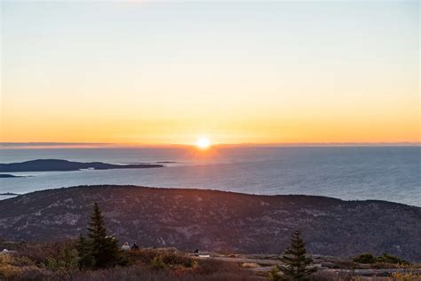 How To See Sunrise At Cadillac Mountain In Acadia National Park