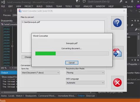 c sample project using solid framework sdk pdf sdk pdf to word