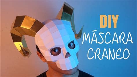 Cómo hacer una Tenebrosa Máscara de Calavera con Cuernos Momuscraft