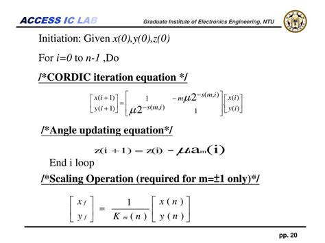 ppt cordic coordinate rotation digital computer powerpoint presentation id 728932