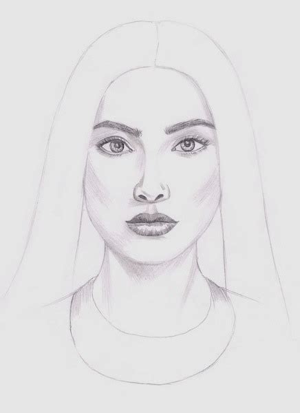 Jak Narysowa Portret Dziewczyny O Wkiem Krok Po Kroku Kurs Rysunku