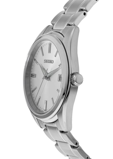 Seiko Analogue Silver Dial Steel Men S Watch SUR307P1 WatchMaxx