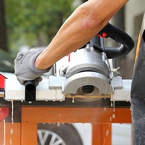 Klenbo électrique Coupe carreaux Lame de scie à ruban biseautée à 45